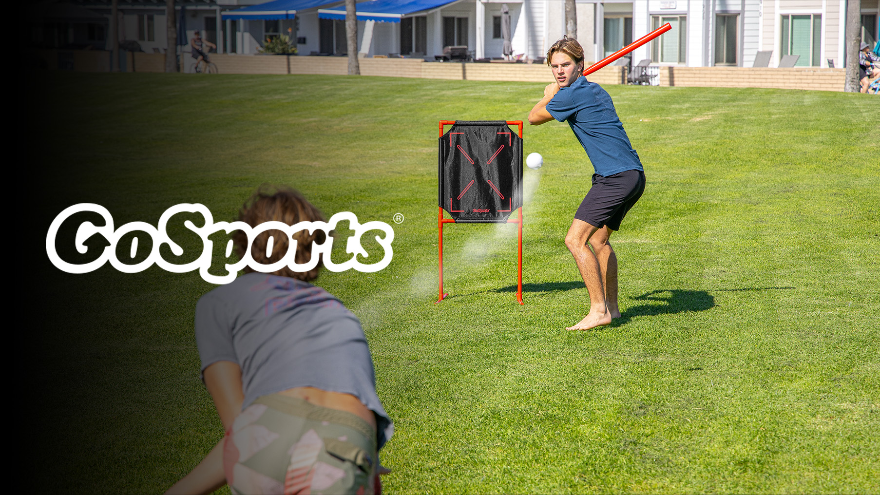 GoSports, Baseball Set, LotBall AIR, Plastic Backyard Game for Kids ...