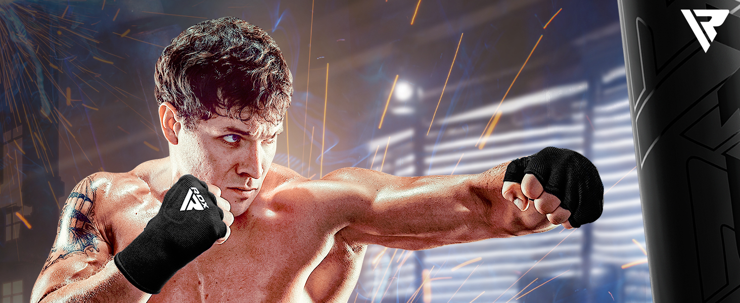 RDX MMA Boxing Inner Gloves for Punching, Black, Medium - Walmart.com