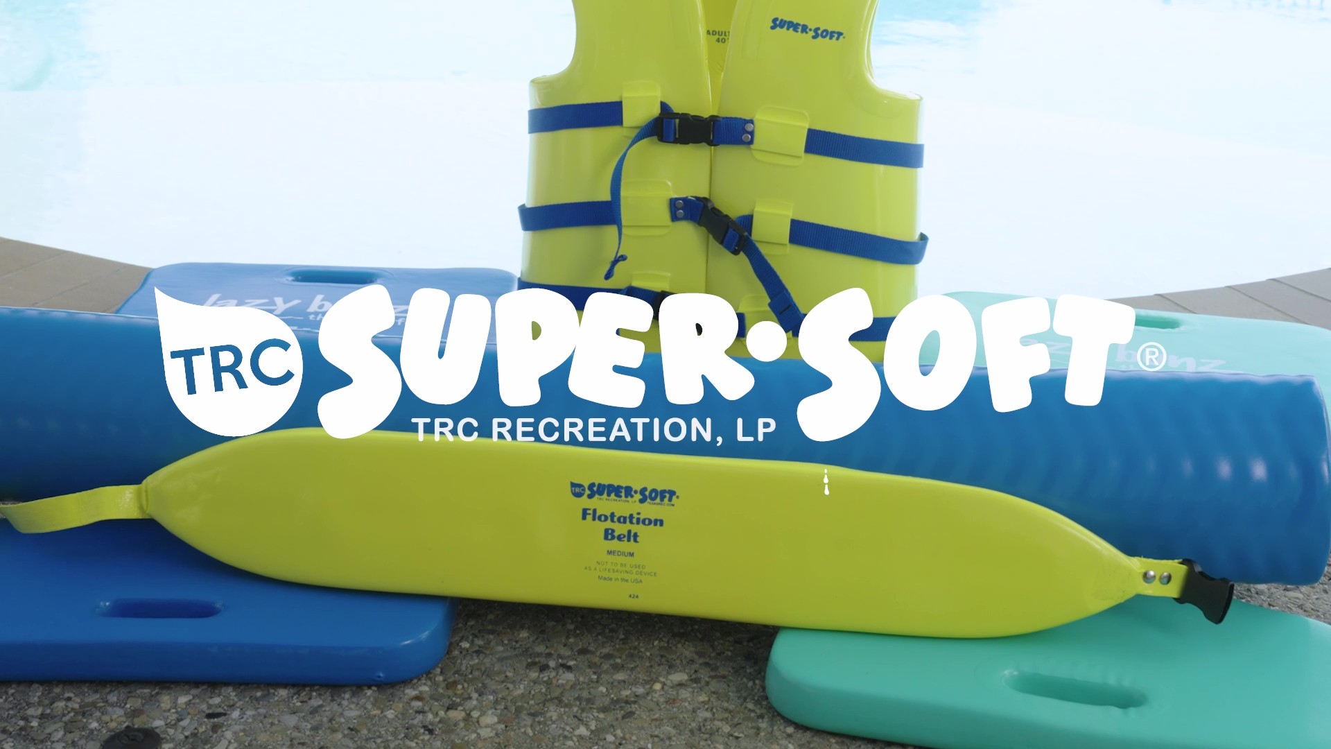 TRC Recreation Big Dipper Super Soft 2-Person Pool Float, Bahama Blue ...
