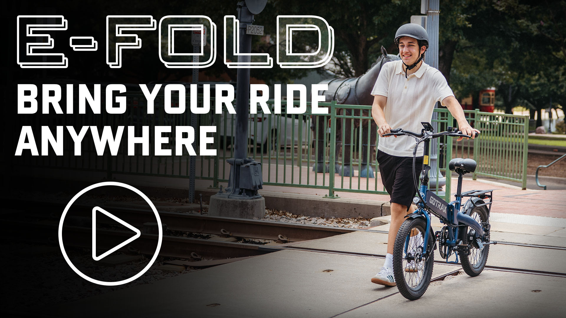 GOTRAX EFold 20" Electric Folding Bike,48V, 20mph, 35-mile Range ...