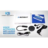 Knight KT1000 64GB Magnetic Voice Activated Recorder, Hidden Mini Audio ...