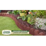 GroundSmart SmartLoc Scallop Landscape Edging, 4' Red Rubber Garden ...