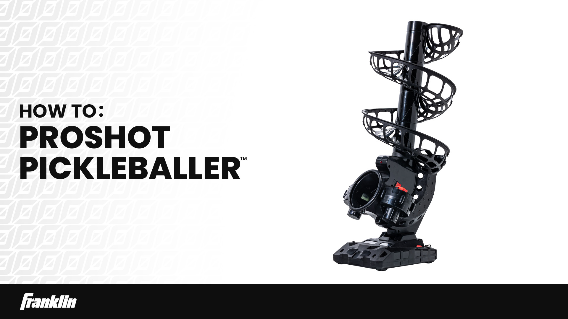 Franklin Sports ProShot Pickleball Equipment: Automatic Launcher ...