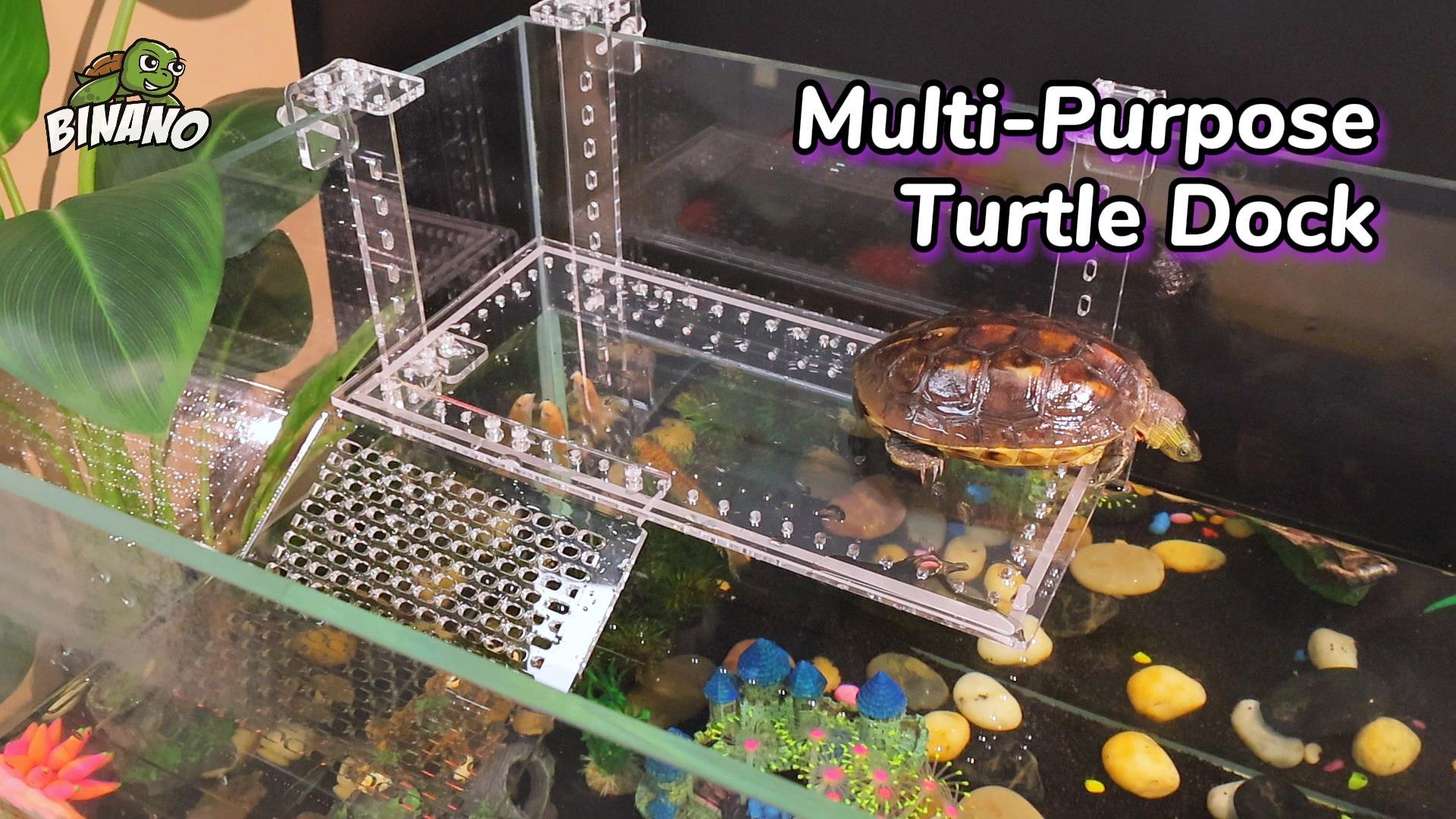 Turtle Basking Platform for Aquatic Turtle Docks for Basking with Slip ...