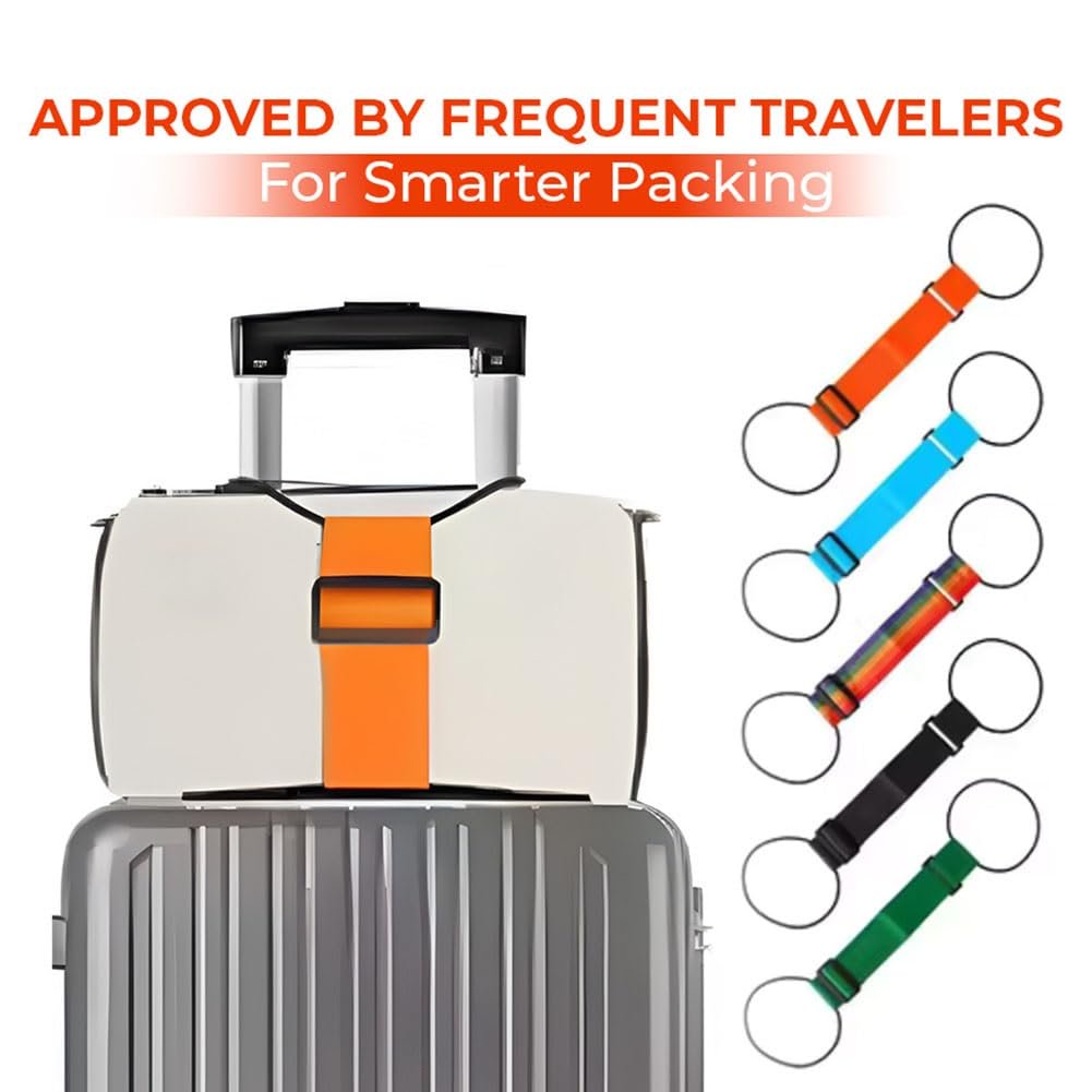 Adjustable Luggage Strap Bungee for Suitcase Handle – Heavy Duty ...