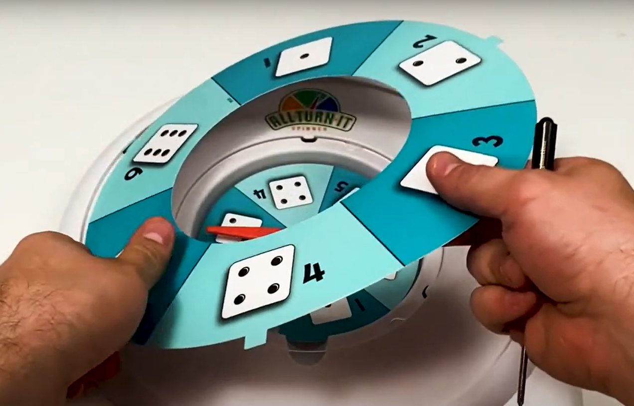 AbleNet All-Turn-It Spinner Game Model 10070003 - Walmart.com