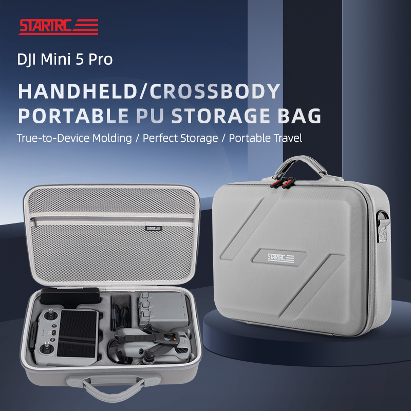 PU Carrying Case for DJI Mini 5 Pro / LITO1 / X1 Fly More Combo ...