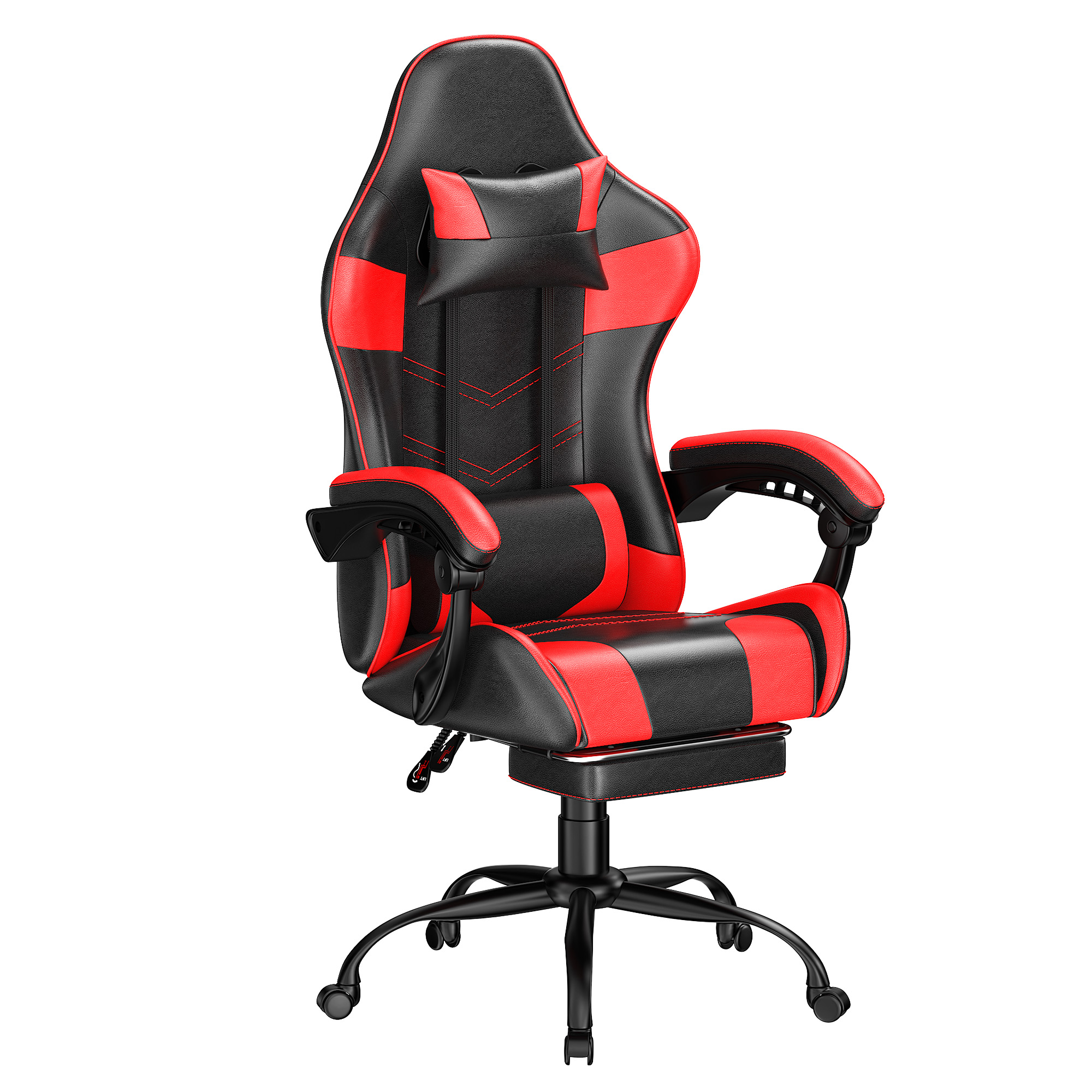 Frovlni Ergonomic Gaming Chair with Footrest for Adults, Height ...