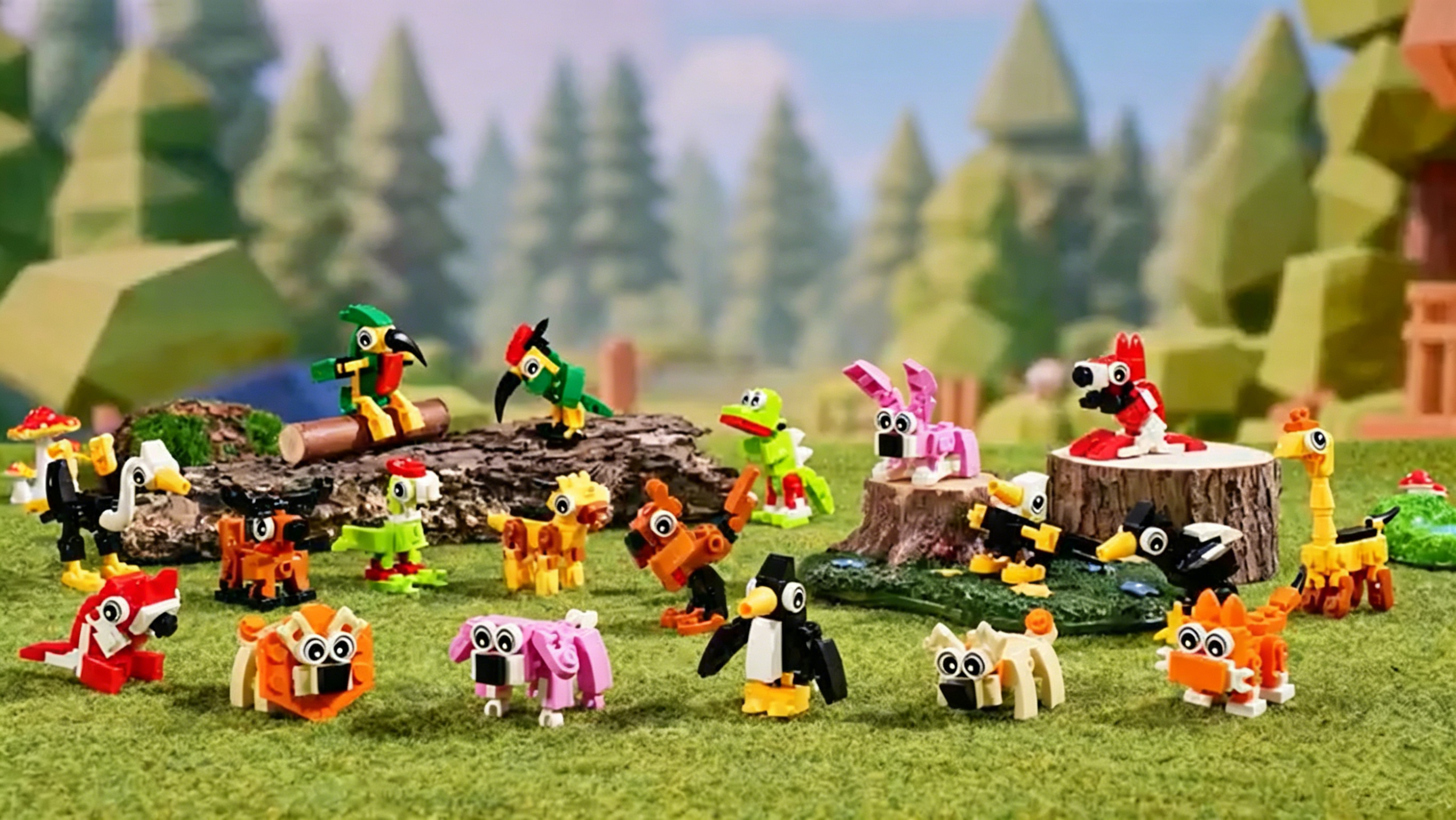 OKKIDY Party Favors for Kids,20 Pack Animal Building Blocks Toys ...