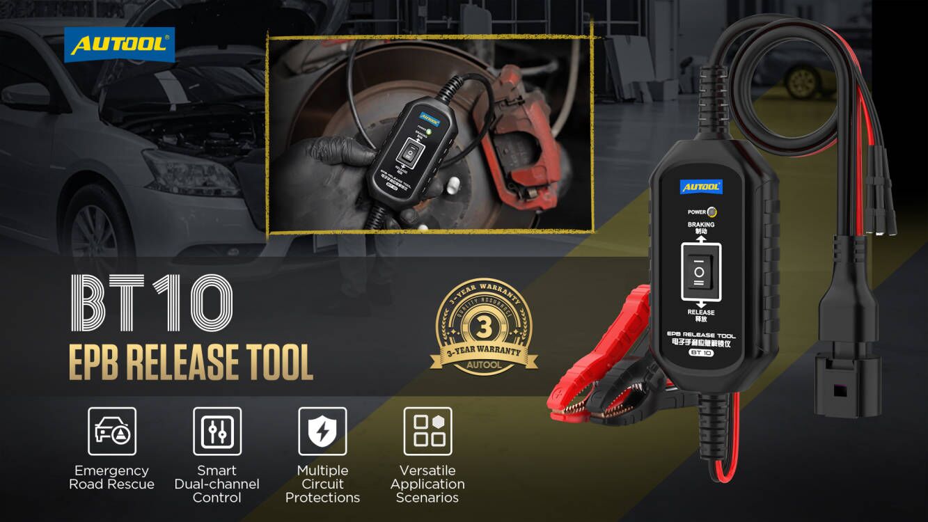 AUTOOL BT10 Electronic Parking Brake Release Tool, EPB Release Kit ...
