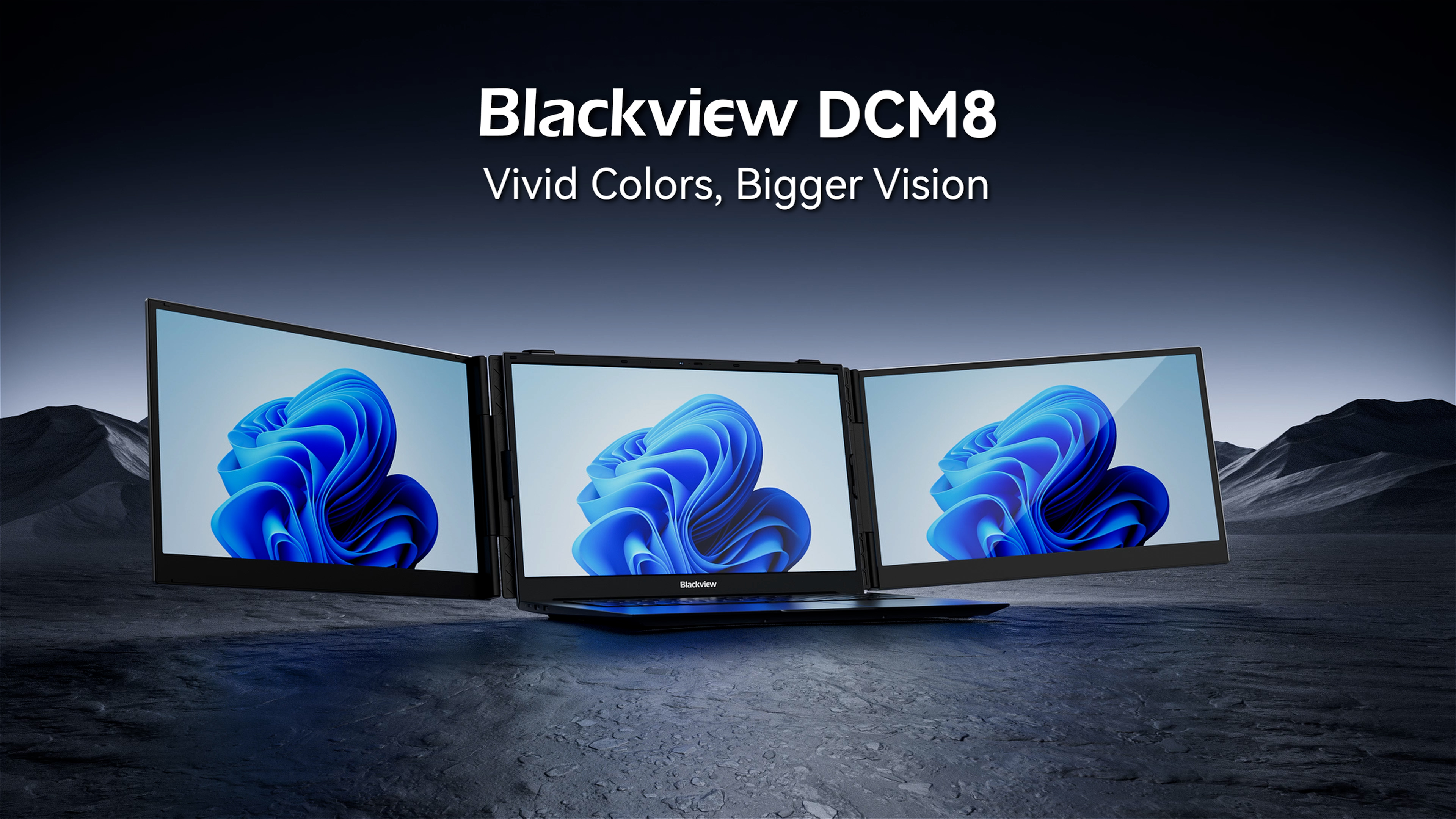 Blackview Triple Laptop Screen Extender Monitor 15.6", 1080P FHD IPS ...