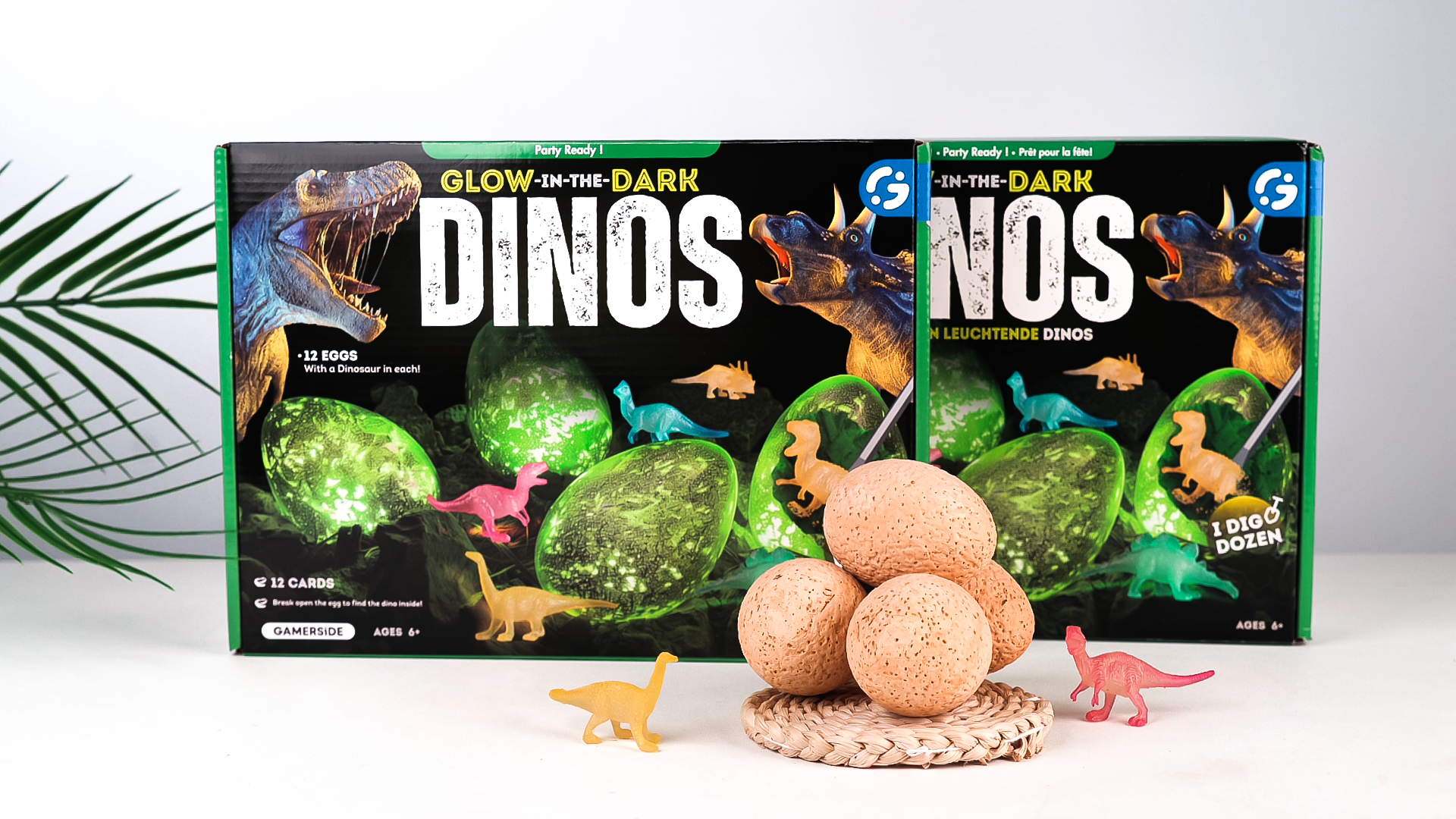 Piano Potato Dino Glow in the Dark Dino Dig Kit, Dinosaur Egg ...