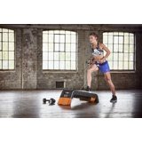 Reebok Fitness Delta Deck Multipurpose Adjustable Weight Bench Aerobic ...