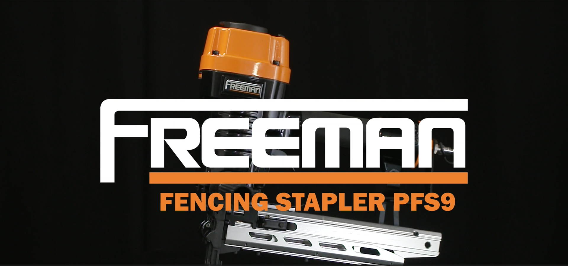 Freeman PFS9 Pneumatic 9-Gauge 2" Fencing Stapler with T-Handle ...