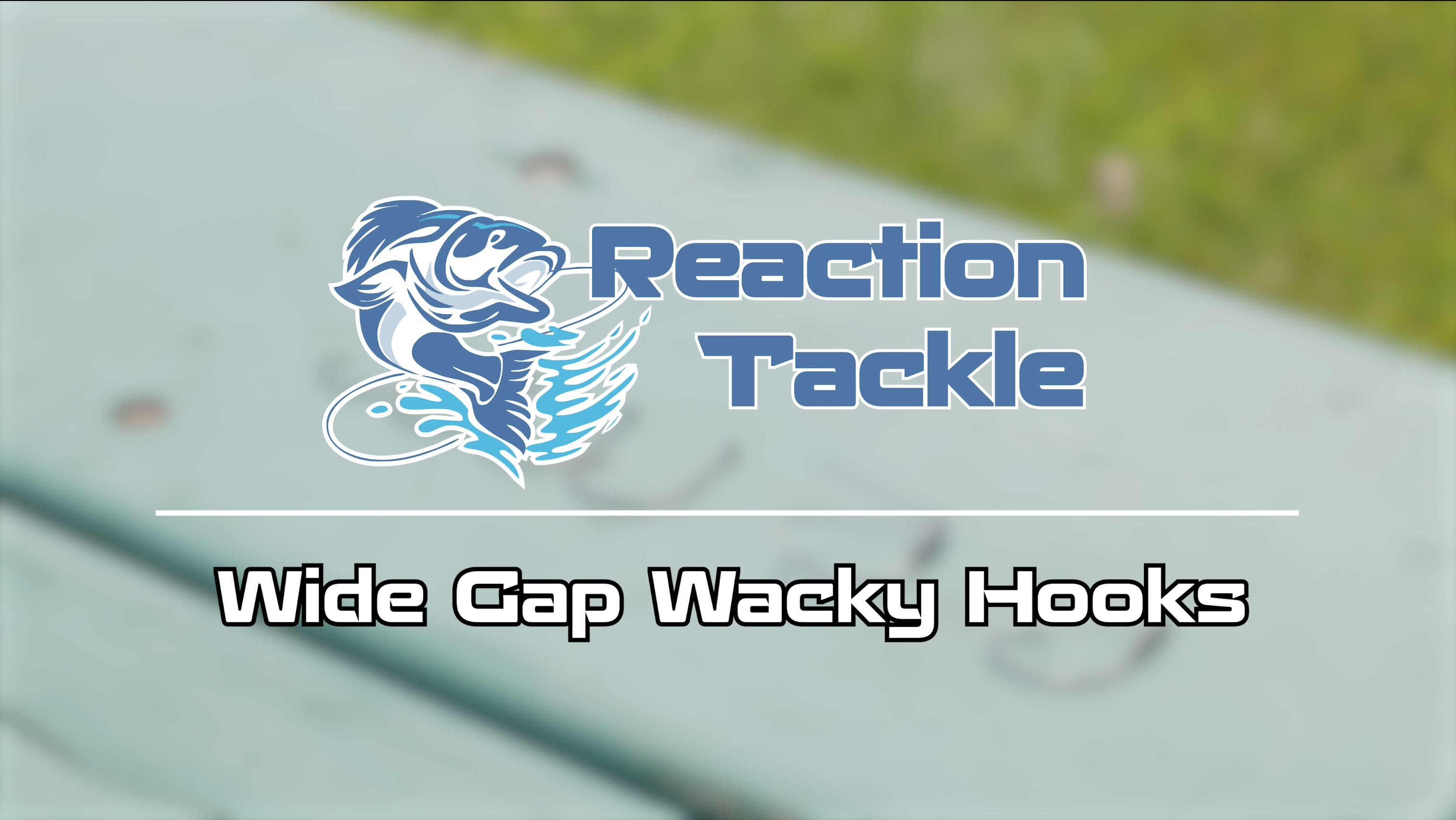 Reaction Tackle Wide Gap Wacky Hooks - #1 - Walmart.com