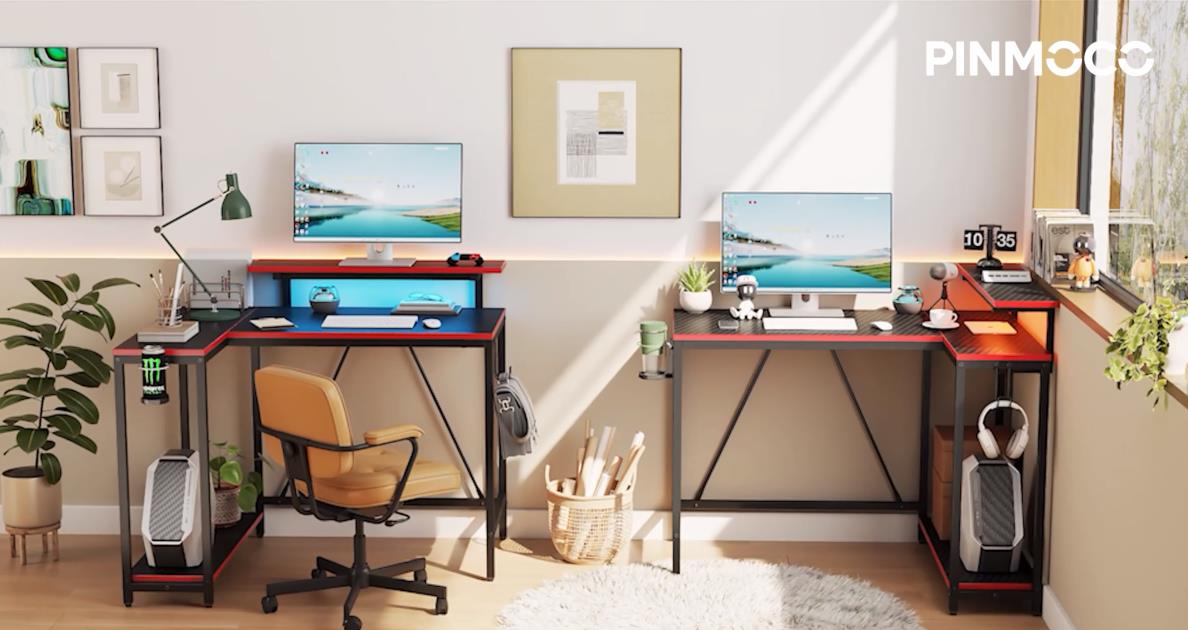 Walmart Black Friday Deals 2025 Pinmoco 42" Small Corner Computer Desk ...