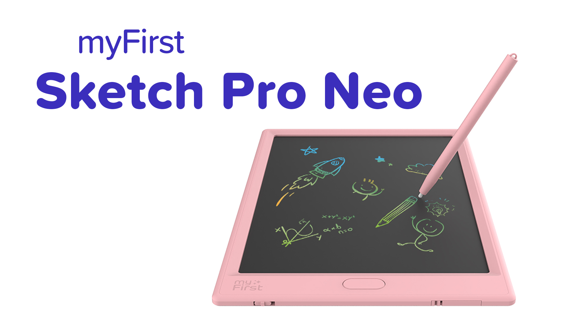 myFirst Sketch Pro Neo - LCD Writing Tablet, Doodle Board, Drawing Pad ...