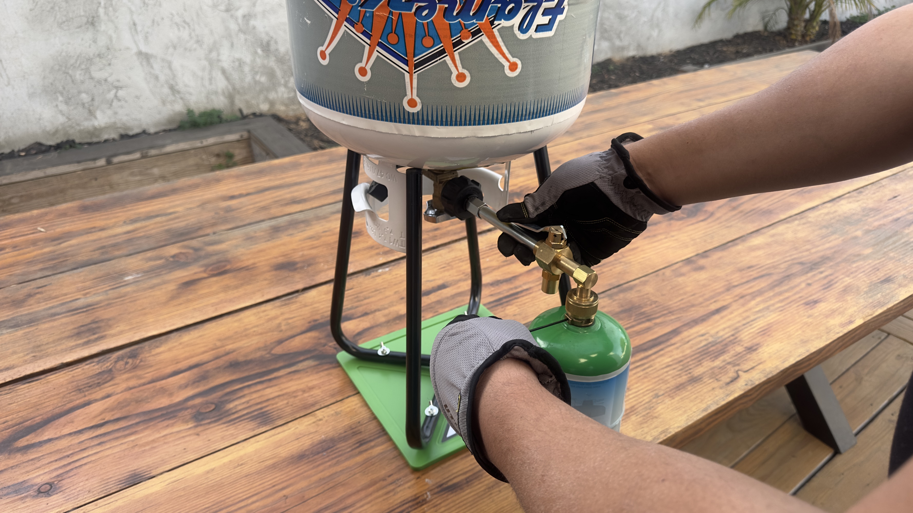 Flame King Propane Refill Fitting Adapter Valve for 1LB Camping ...