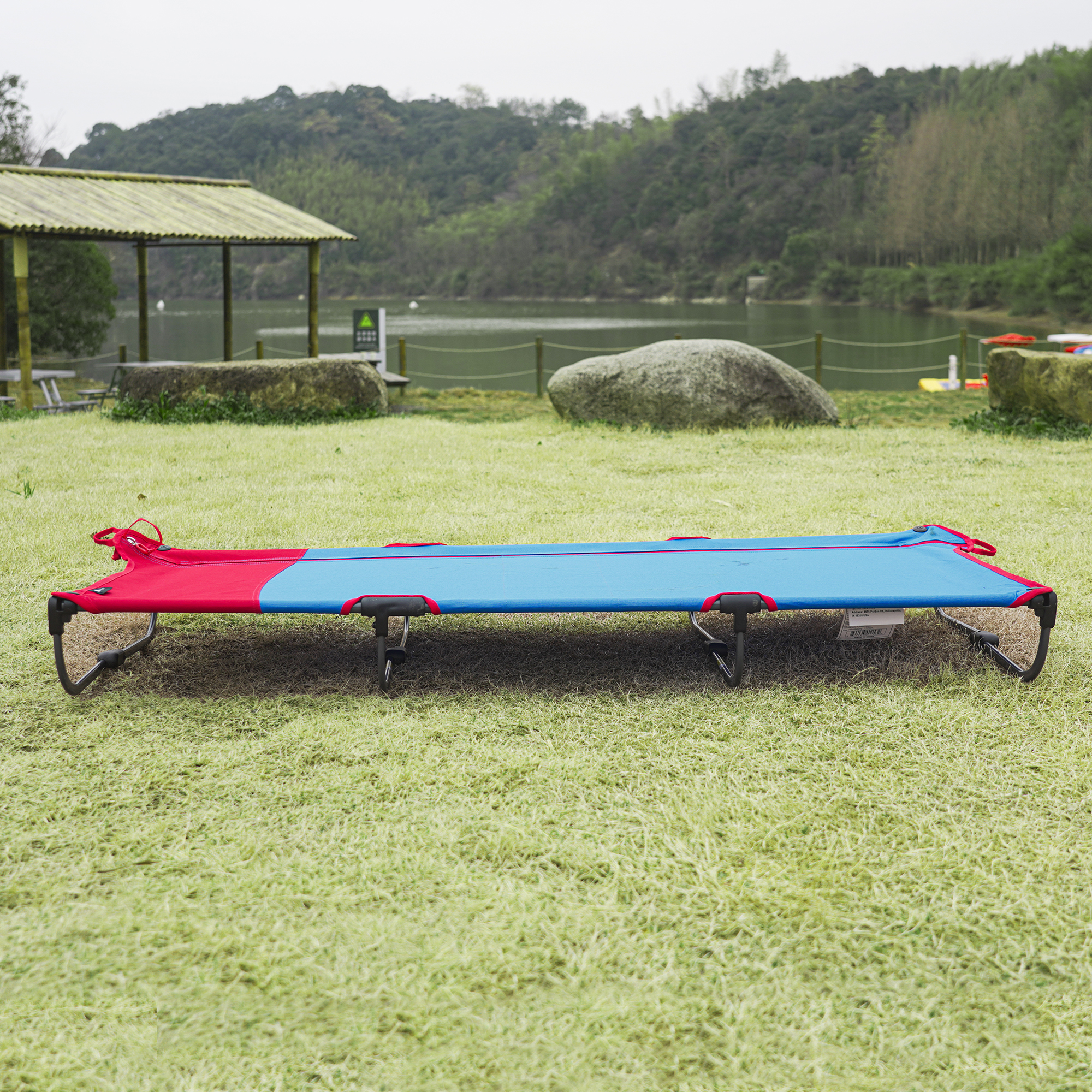 Ozark Trail Kids Zipper Cot, 55 x 24 x 6 in, Child Use - Walmart.com