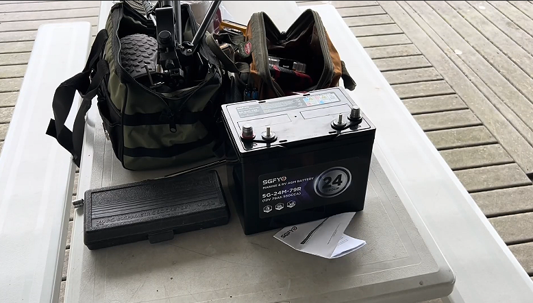 SGFYO Group Size 27M Dual Purpose Marine Battery,12V 92Ah 800CCA 175RC ...