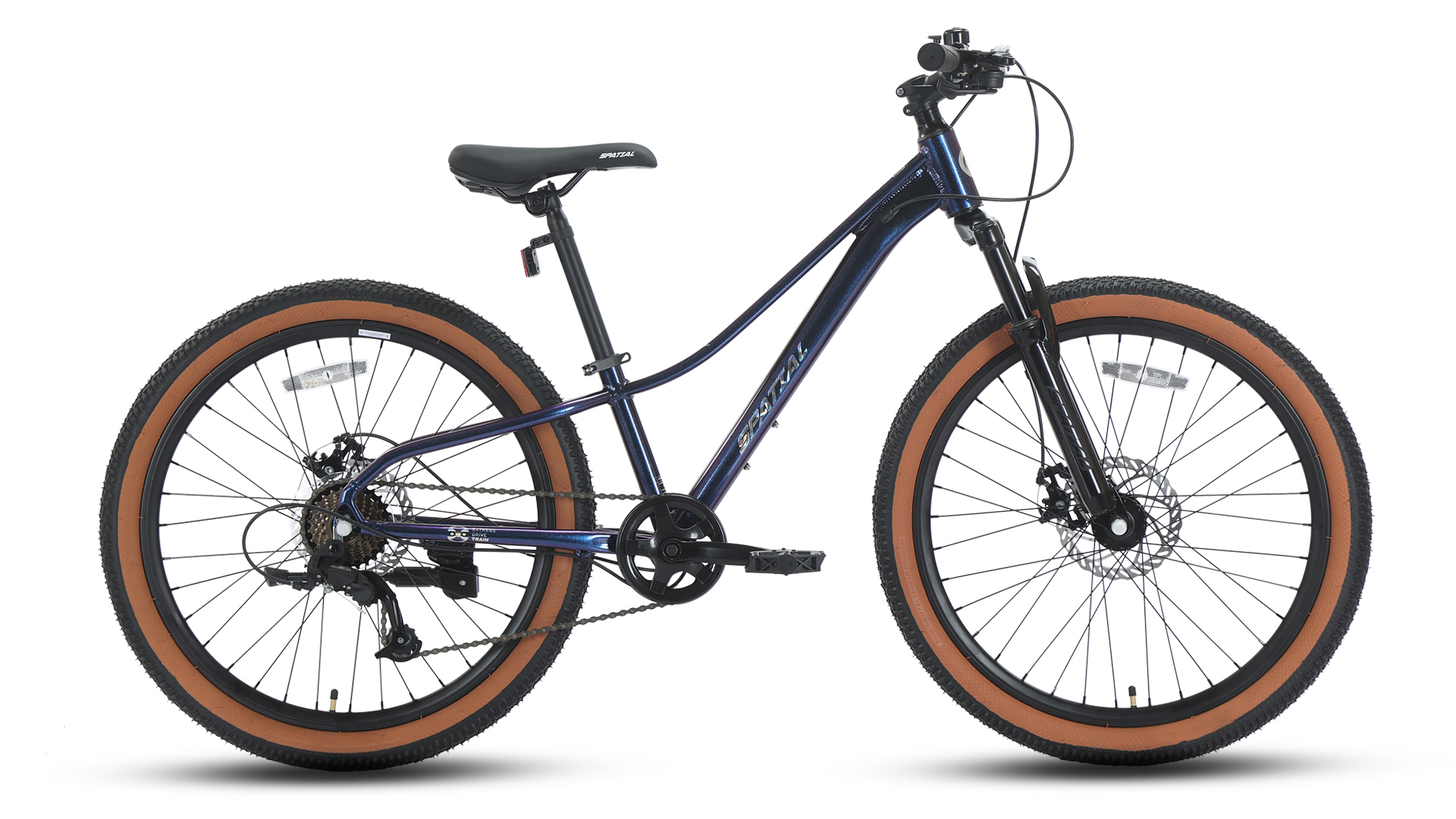 SPATIAL 24 inch 2.0 Mountain Bike,7-Speed Gears MTB Mountain Bikes ...