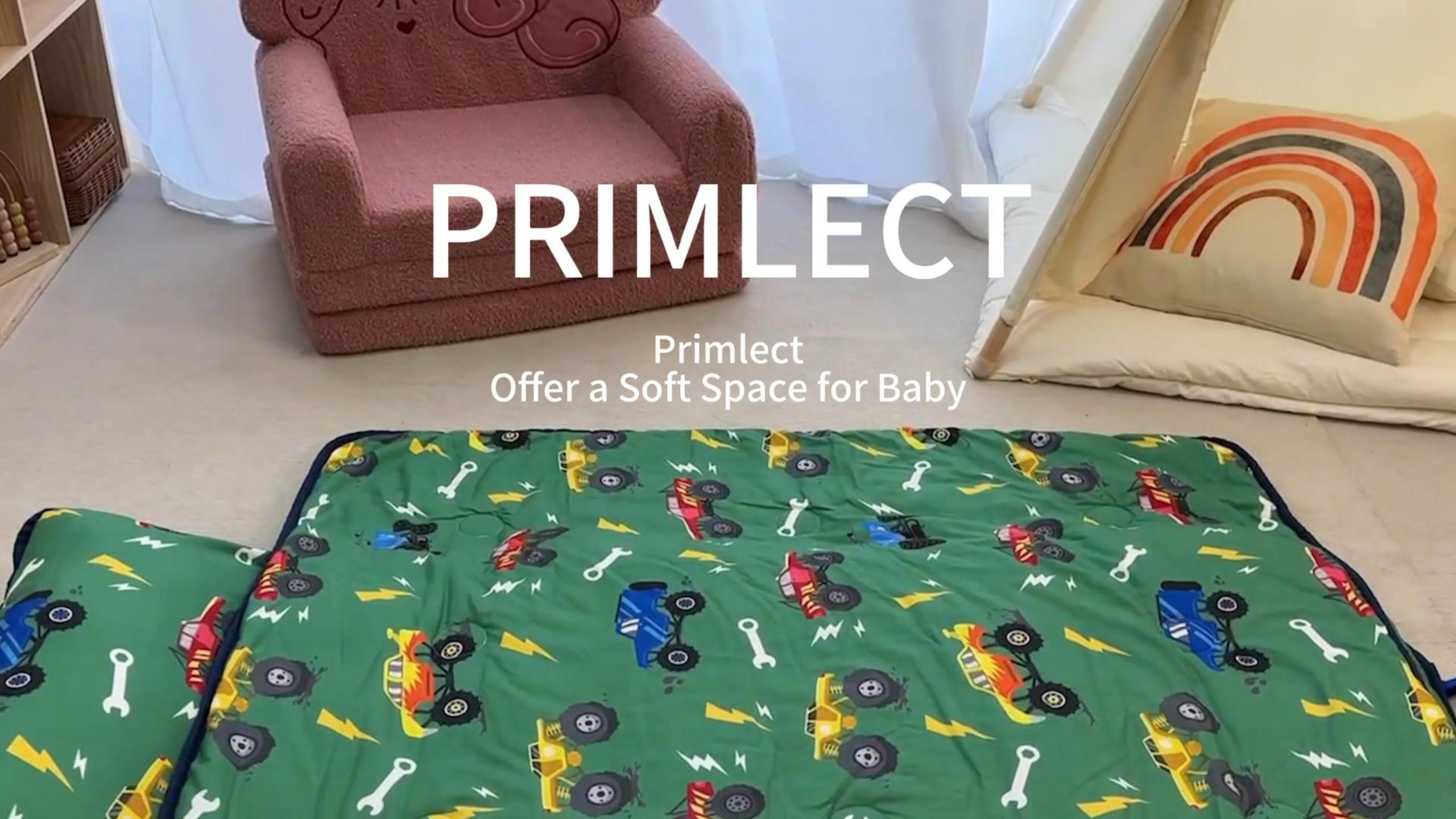 Primlect Nap Mat, 55" x 22" x 3" Kinder Mat with Detachable Pillow and ...