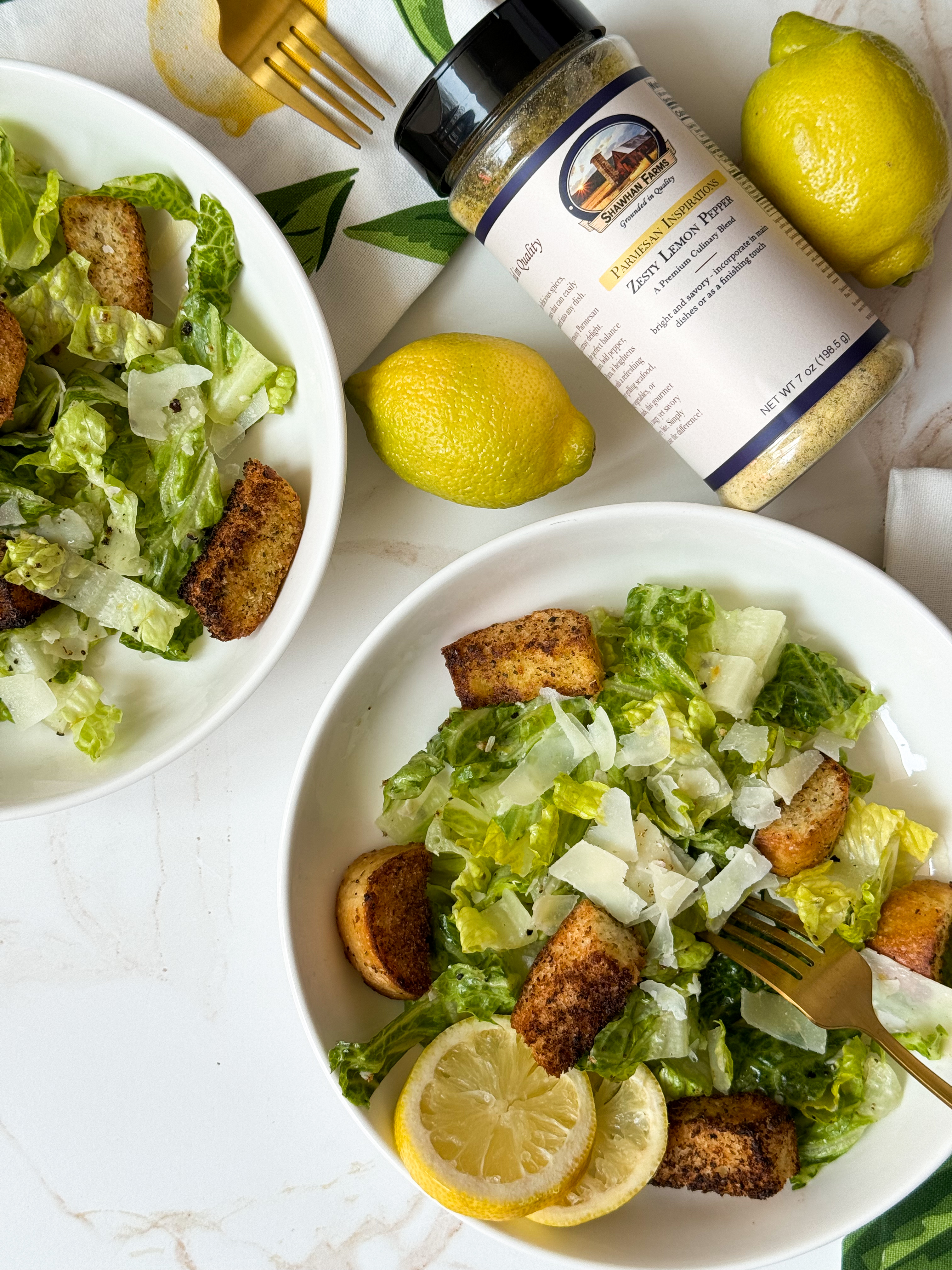 Zesty Lemon Pepper Parmesan Seasoning Topper | Shawhan Farms - Walmart.com