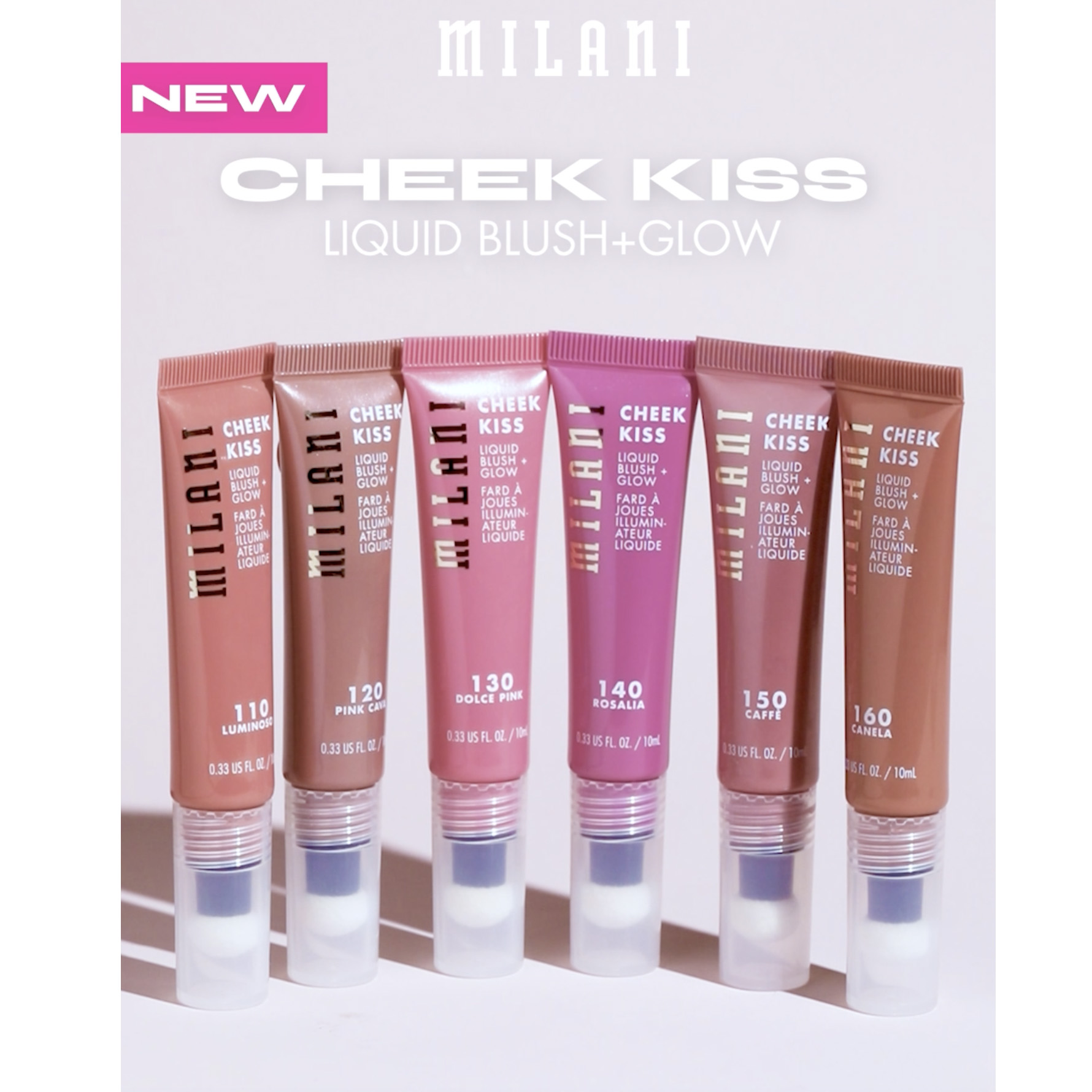 Milani Cheek Kiss Liquid Blush + Glow, Pink Cava, 0.33 fl oz - Walmart.com