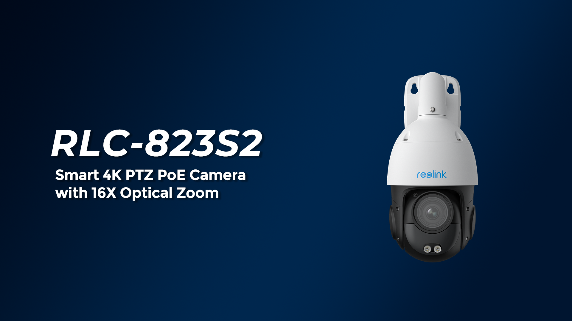 Reolink RLC-823S2 4K PoE Security Camera with Ultra HD 16X Optical Zoom ...