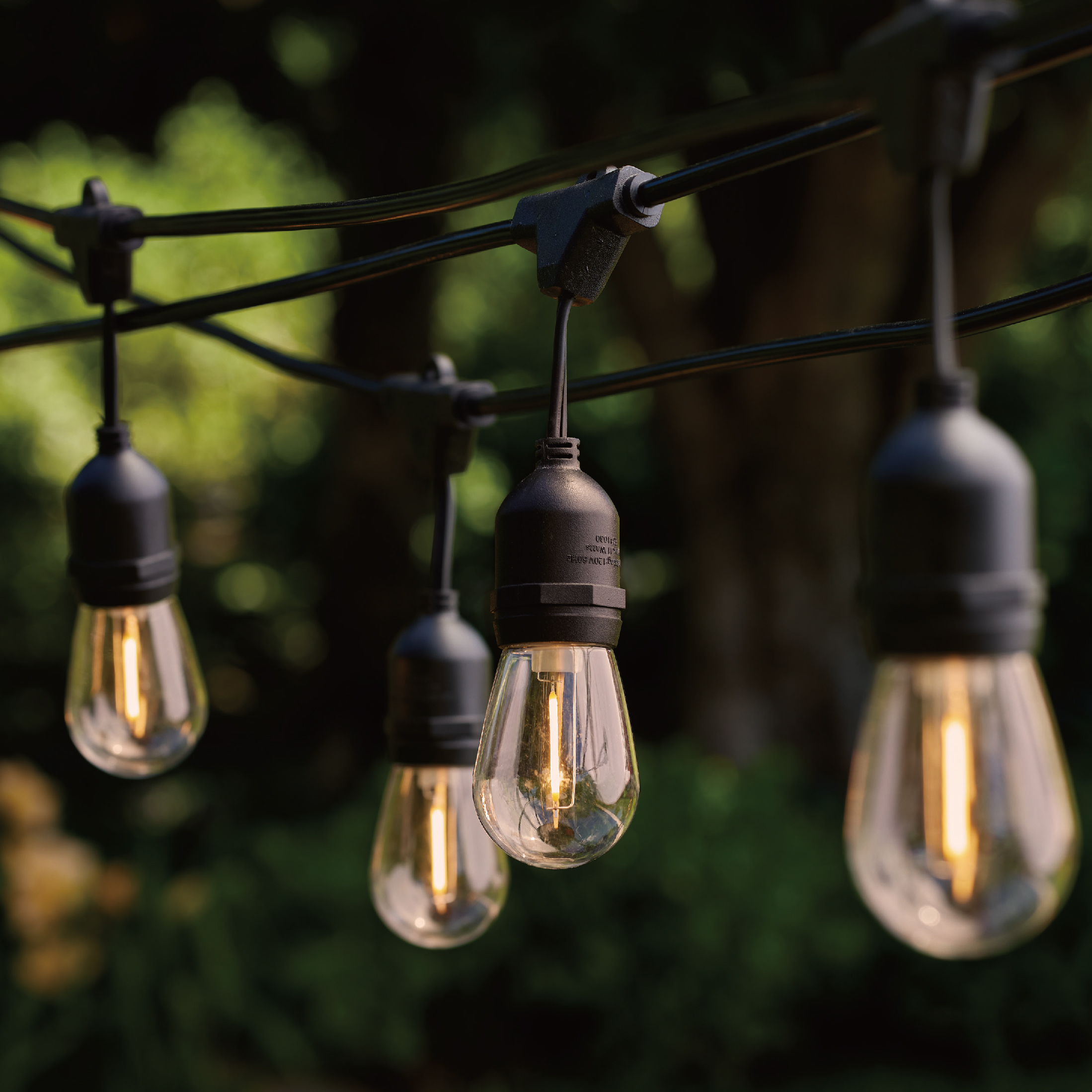 Open Box Better Homes & Gardens Plug in 12 Count Edison String Lights ...