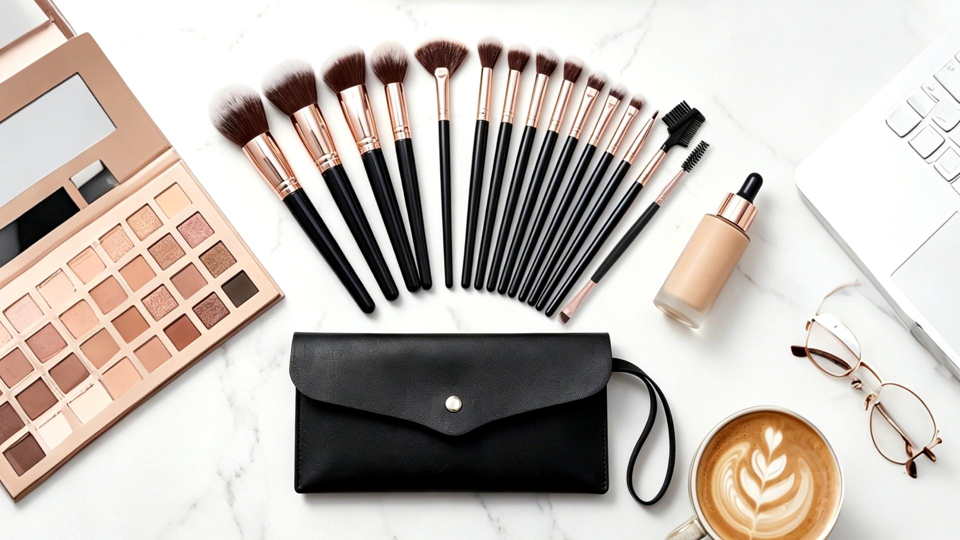 Livhil 15pcs Makeup Brushes Set Professional, Premium Makeup Brushes ...