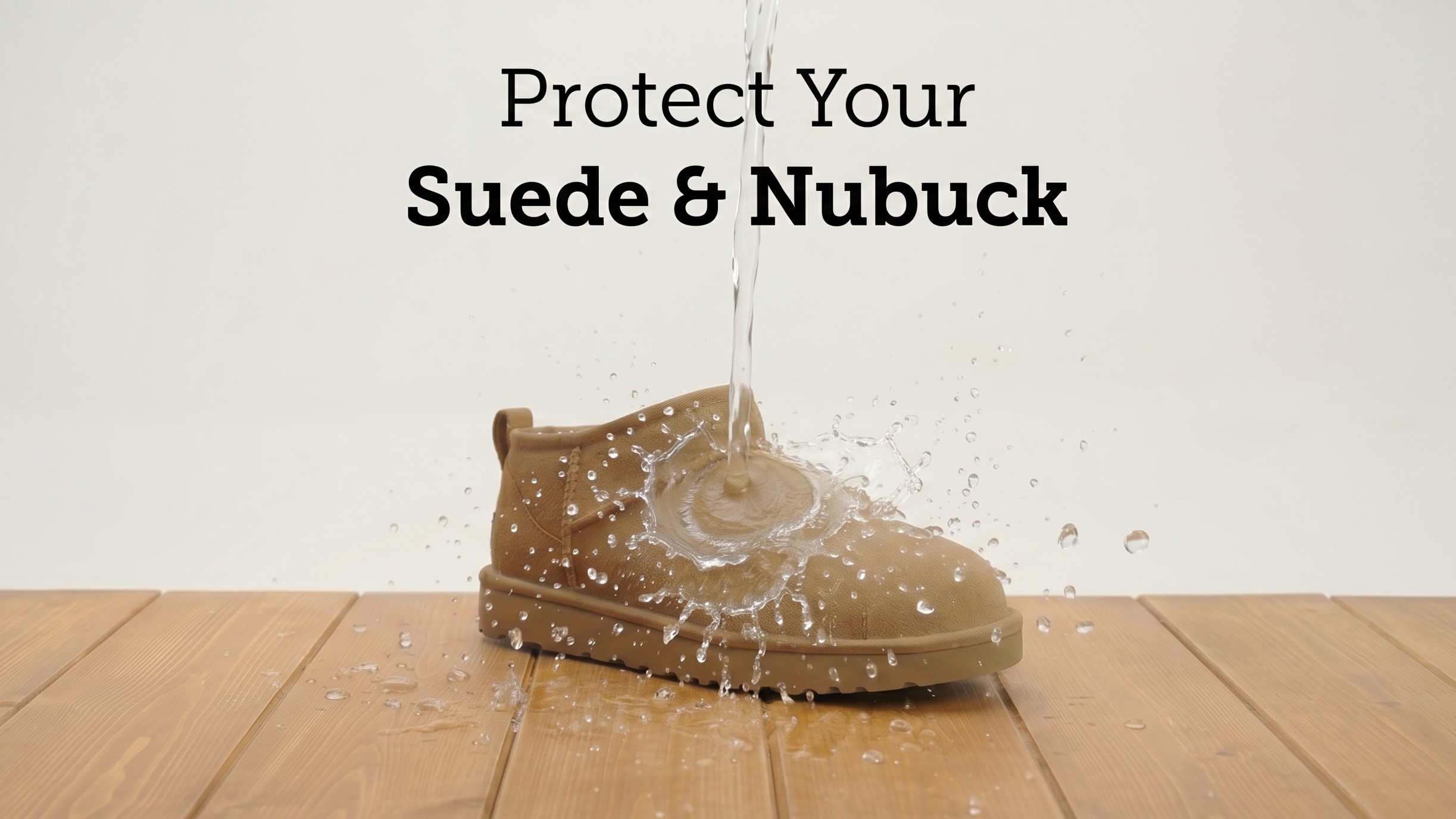 Suede & Nubuck Protector Spray (8 oz), Water-repellent and Stain ...