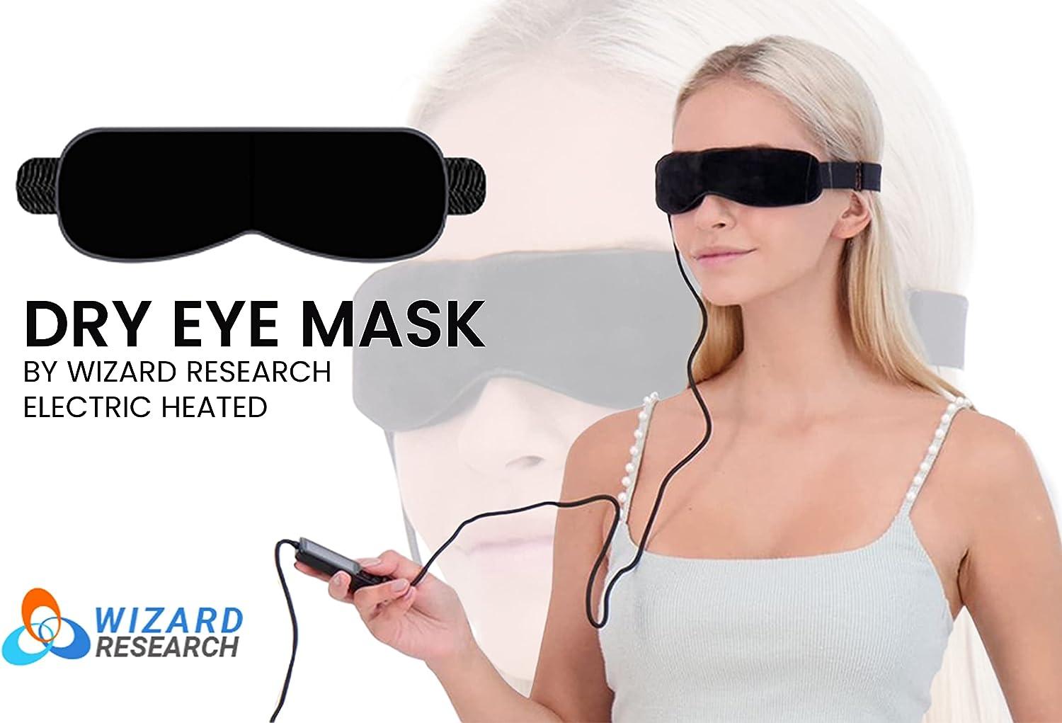 Dry Eye Mask by Wizard Research Electric Heated Moist Heat Patented ...