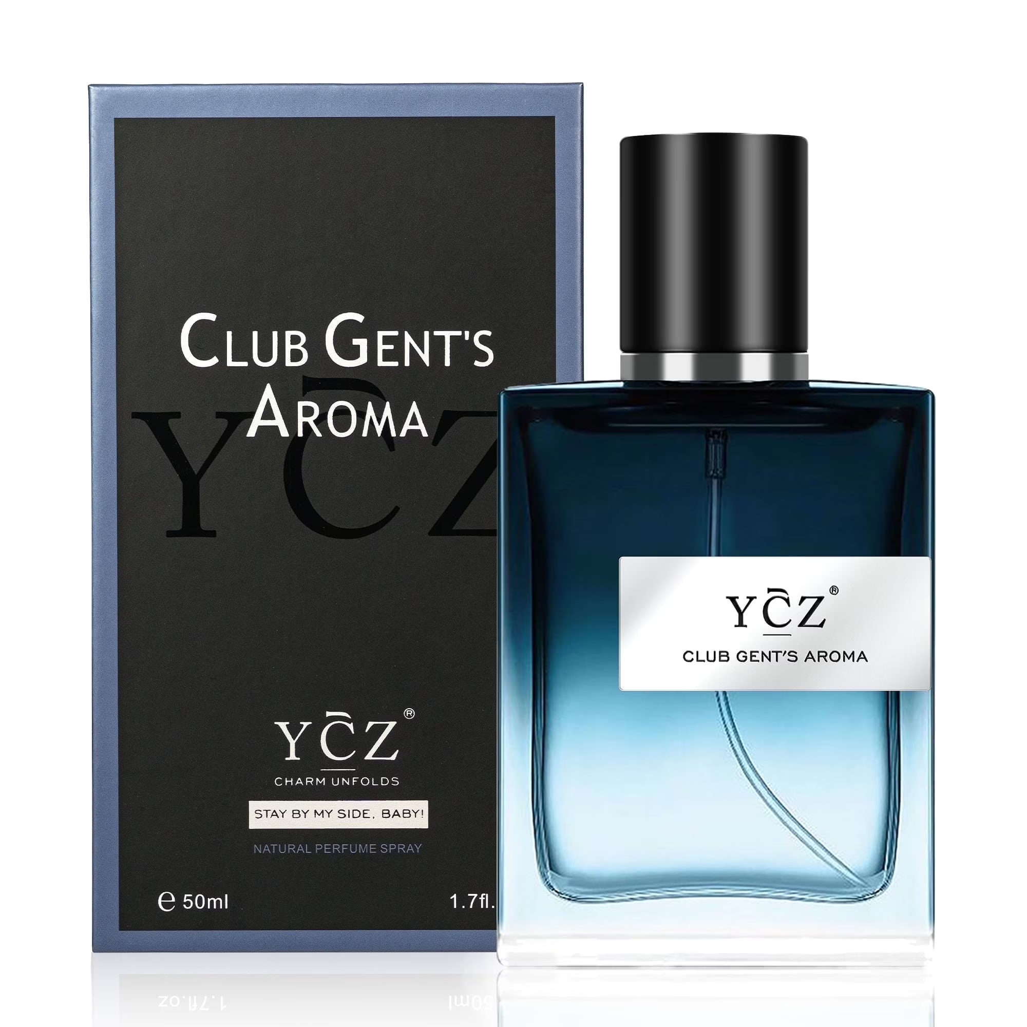 Ycz Club Cologne for Men, Long-Lasting 1.7oz with Woody Notes of Mint ...