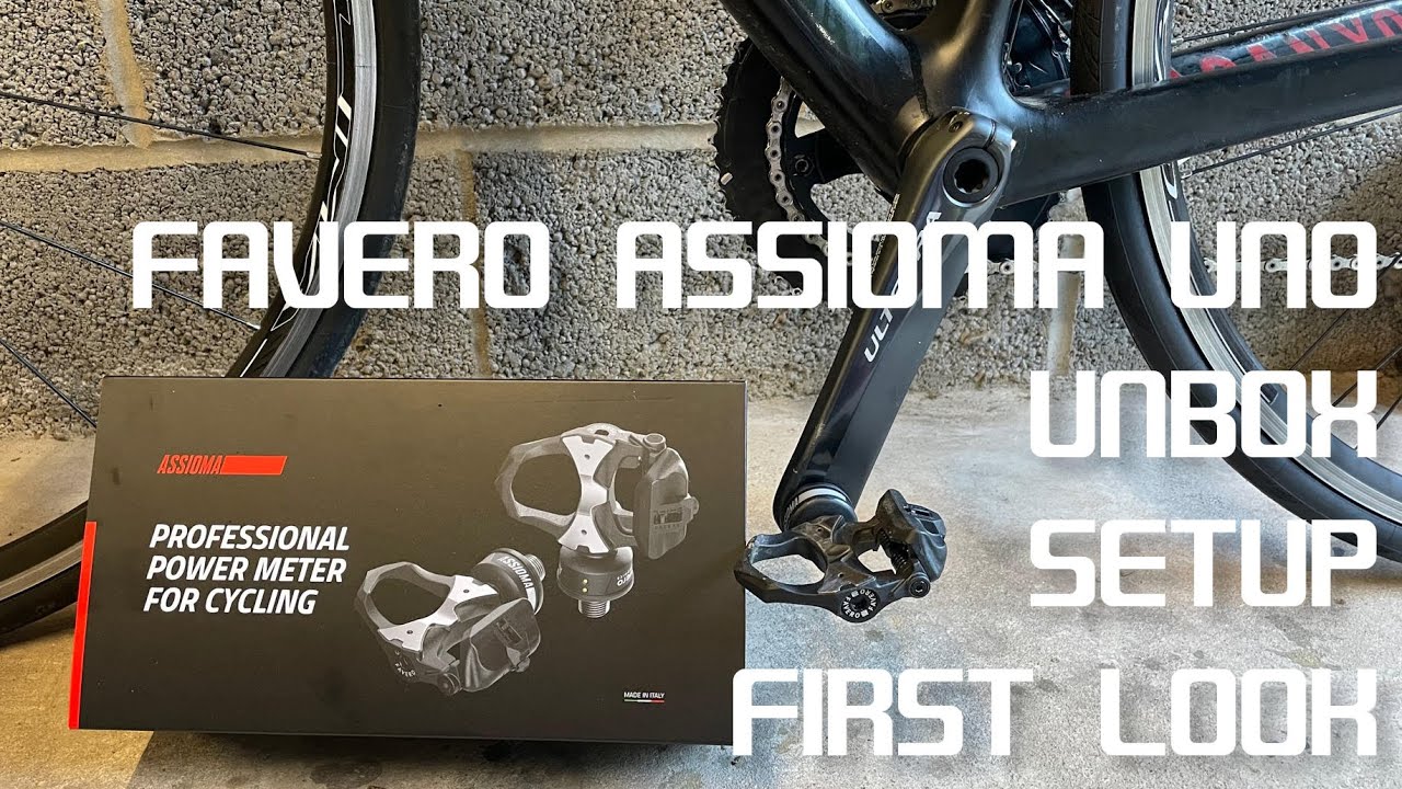 Favero Assioma UNO Side Pedal Based Power Meter with Rechargeable ...