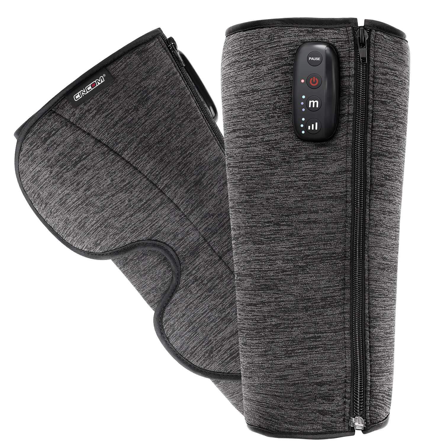 CINCOM Rechargeable Leg Massager for Circulation, Wireless Air Leg ...