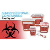 Sharps Container 2 Gallon (2-Pack) - Sharps Containers for Home Use ...